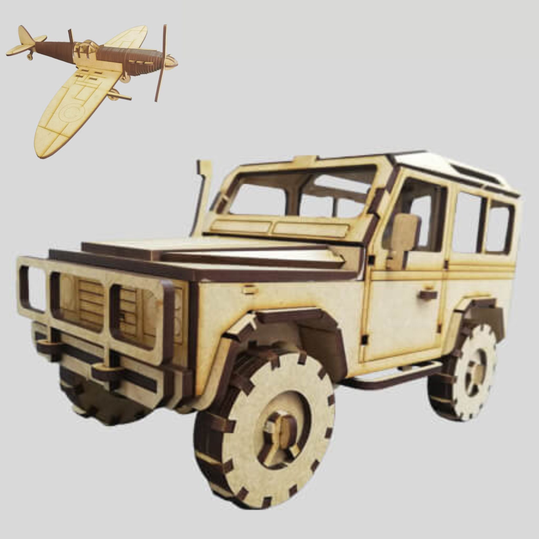 Laser Cut Models & Kits – Paperly