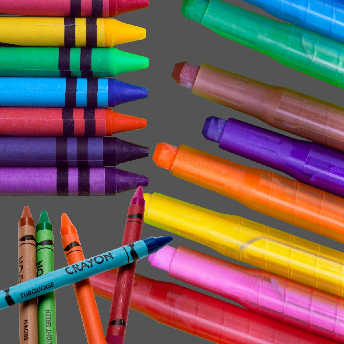 Wax Crayons & Twisties – Paperly