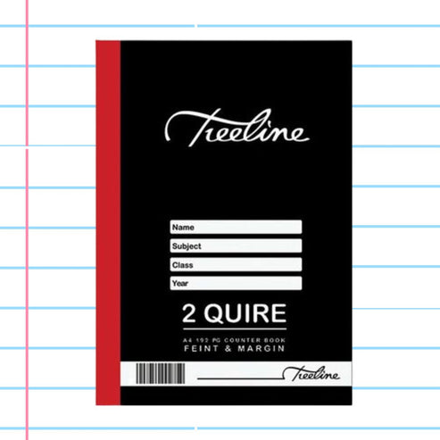 A4 2 Quire Hard Cover Exercise Books - 192 Page – Paperly