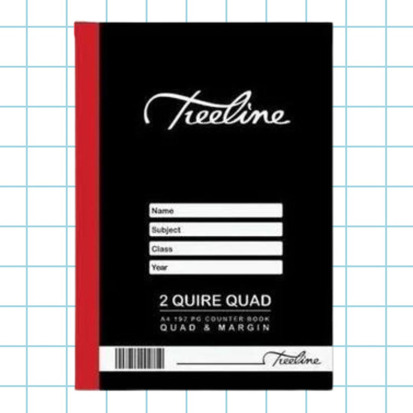 A4 2 Quire Hard Cover Exercise Books - 192 Page – Paperly