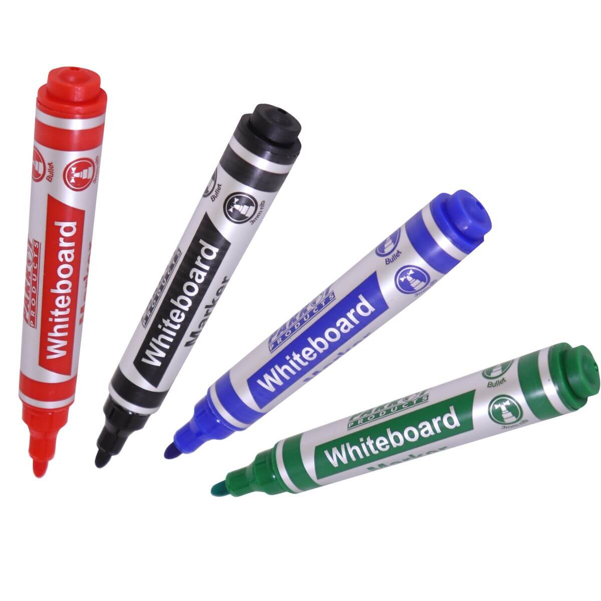 Parrot Bullet Whiteboard Markers Singles – Paperly