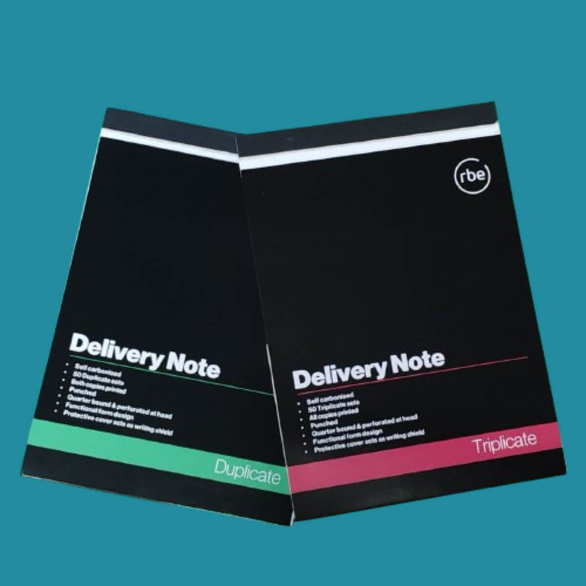 RBE Delivery Note Books – Paperly