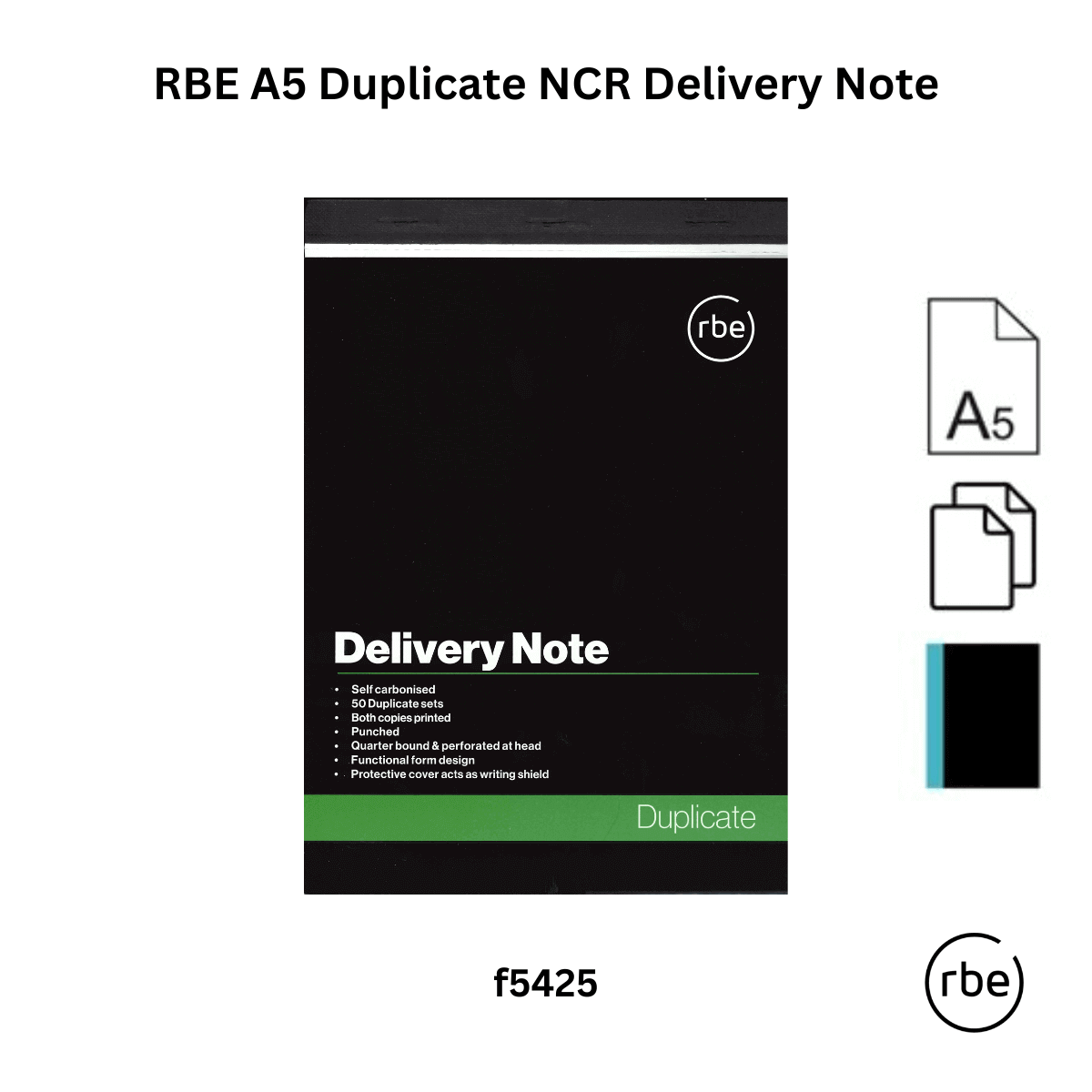 RBE Delivery Note Books – Paperly